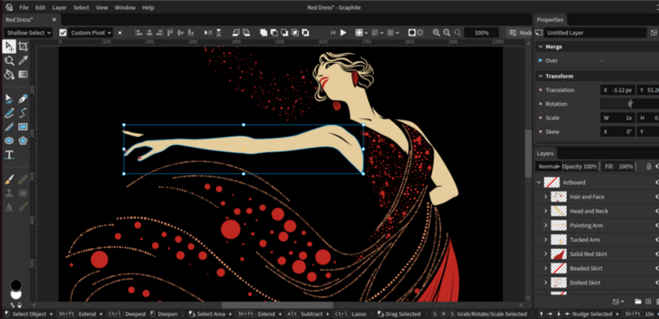 Neues von Graphite, dem "All-in-One" graphic designtool, das (fast ...