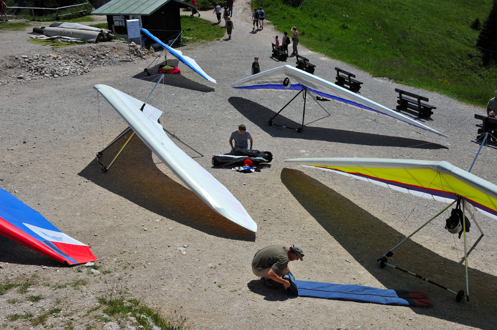 Mitmachthema - Luftsport ohne Motor (Fallschirm, Paraglider ...