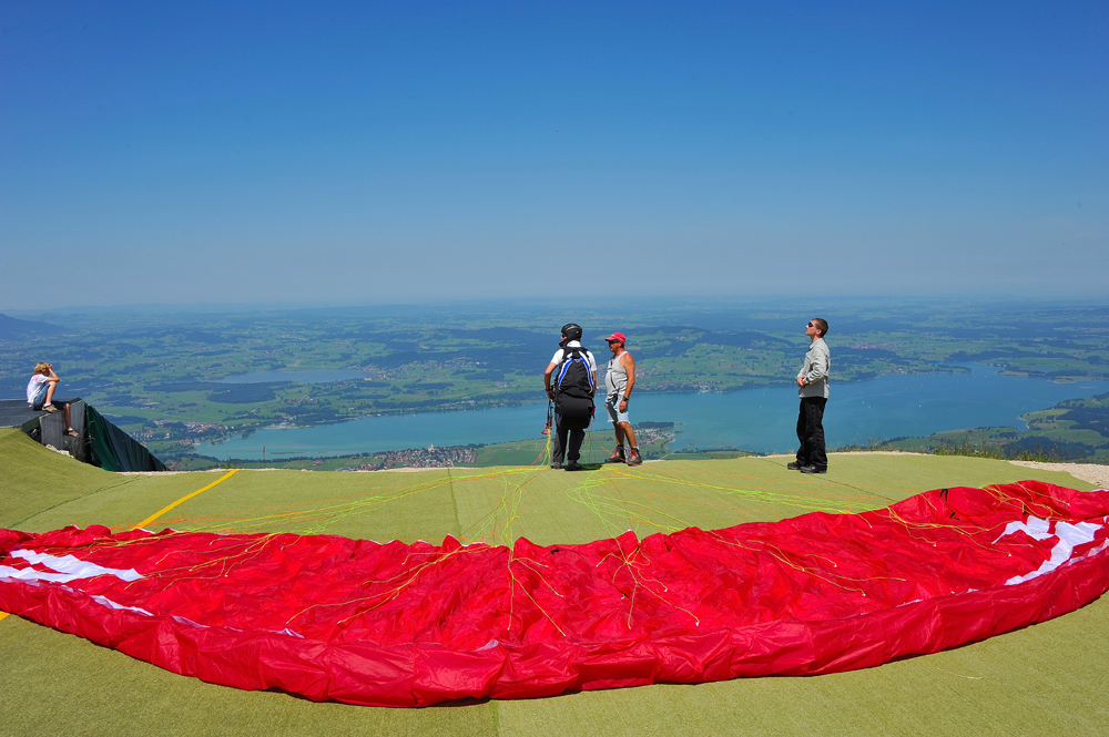 Mitmachthema - Luftsport ohne Motor (Fallschirm, Paraglider ...