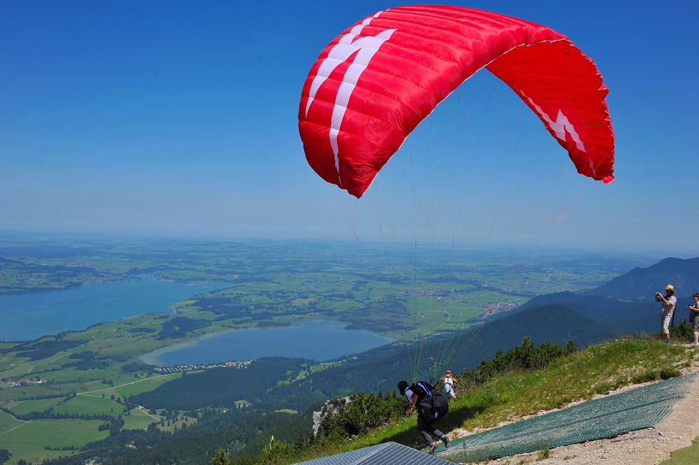 Mitmachthema - Luftsport ohne Motor (Fallschirm, Paraglider ...