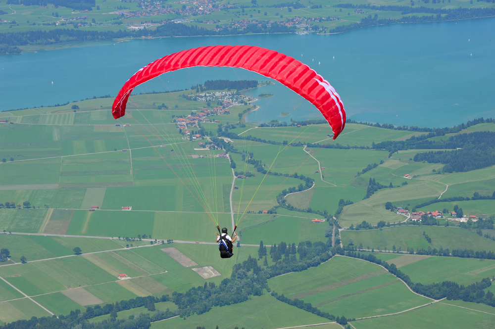 Mitmachthema - Luftsport ohne Motor (Fallschirm, Paraglider ...